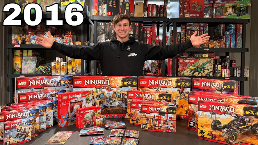 Exploring every LEGO Ninjago set from 2016 including minifigures and ...