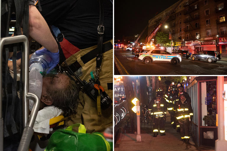 Queens apartment building fire leaves one person dead, another in ...
