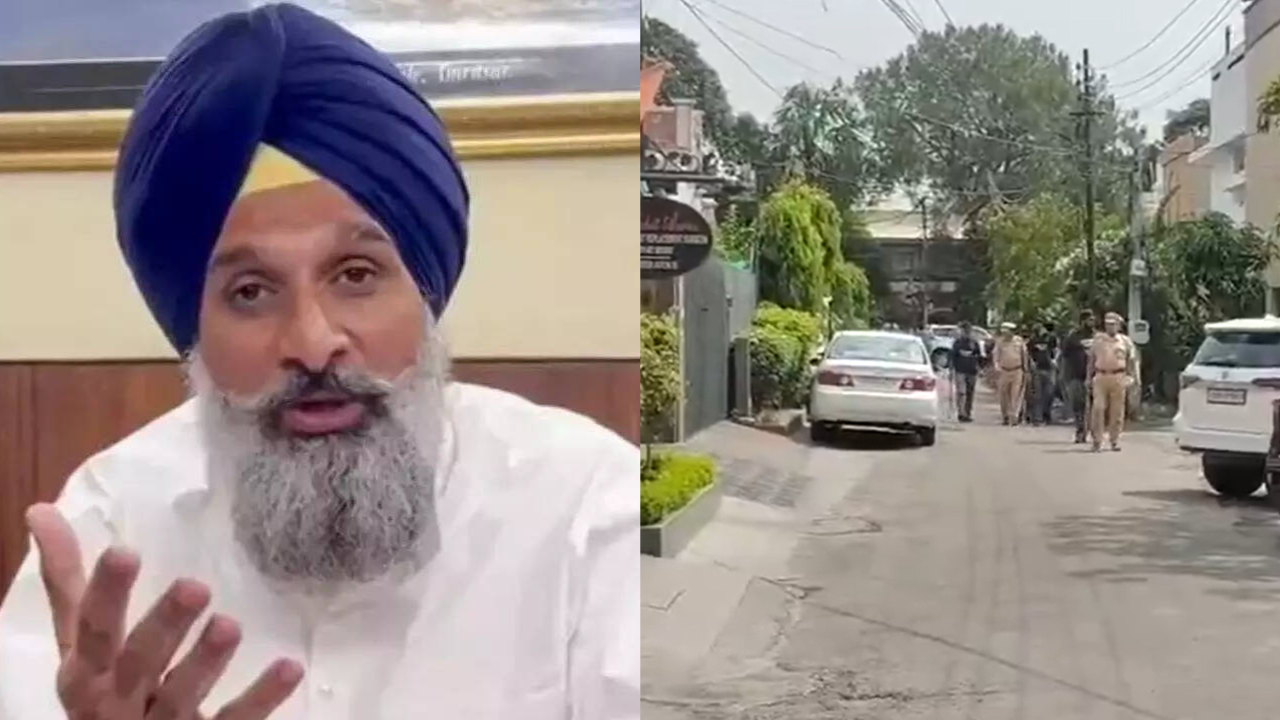 SAD leader Bikram Singh Majithia’s residence raided by Punjab Police ...