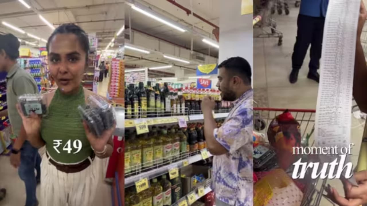 Blinkit vs supermarket: Couple compares Rs 20,000 monthly grocery bill ...