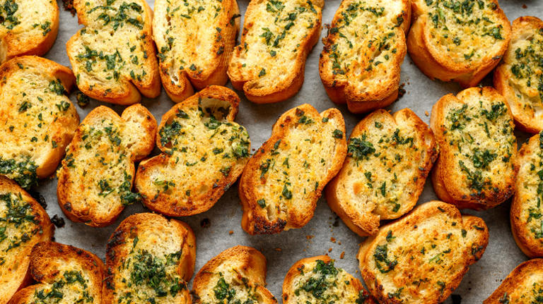 Guy Fieri's spicy secret to irresistible garlic bread