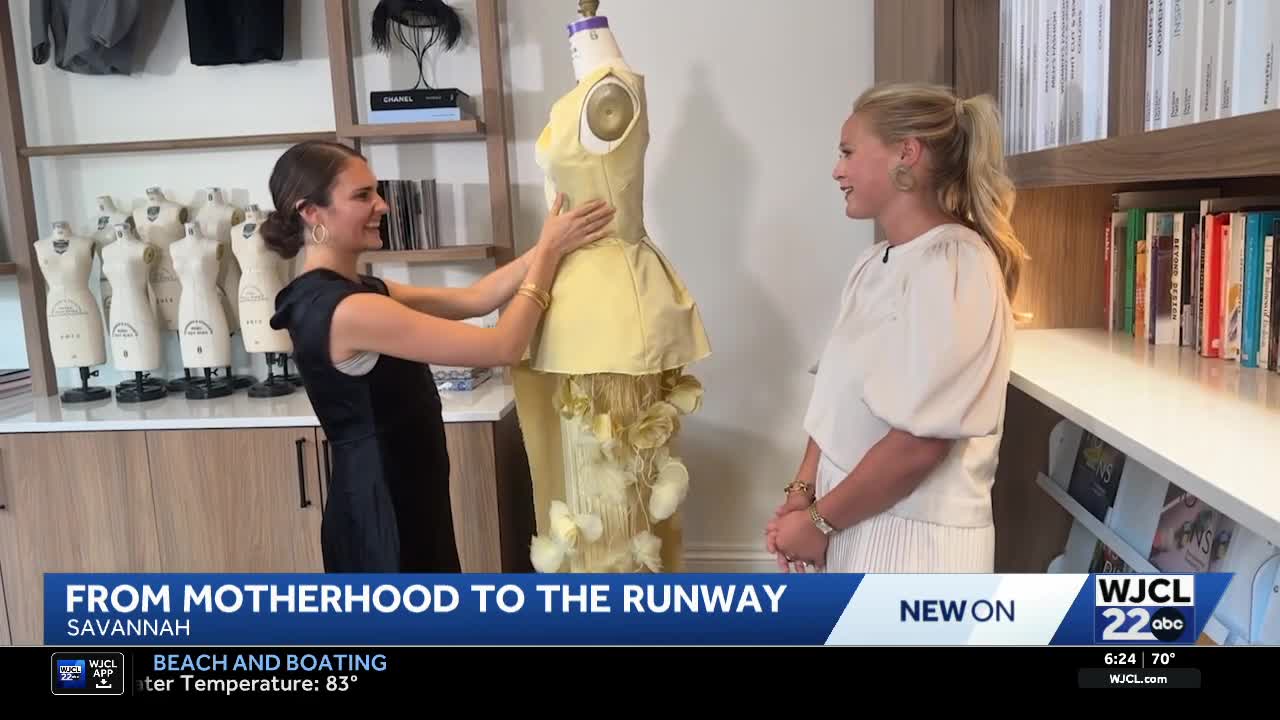 SCAD fashion graduate turns motherhood and perseverance into runway success