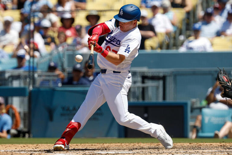 Plaschke: Ryan Ward becomes an unlikely star in memorable Dodger ...