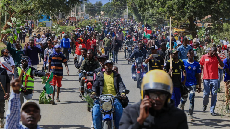 'This will expose our people to Ebola': Big protest in Kenya against ...