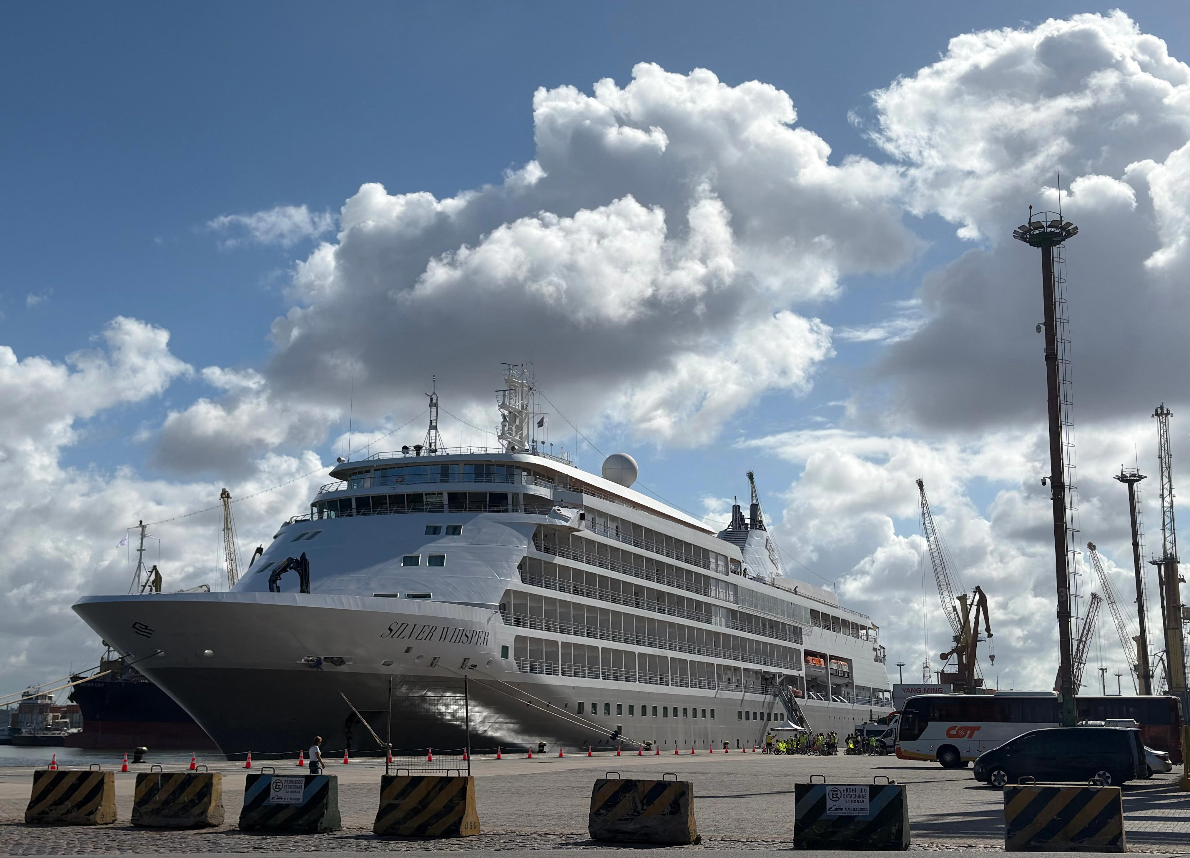 Luxury cruise ship rescues injured man from disabled sailing vessel