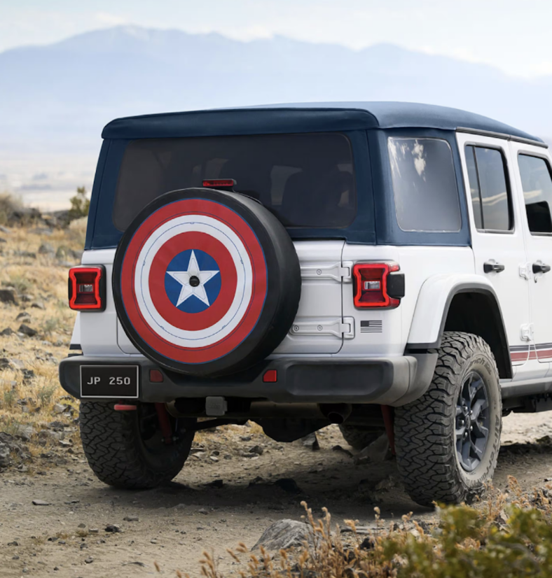 A Captain America Jeep? Jeep Wrangler America250 edition takes on ...