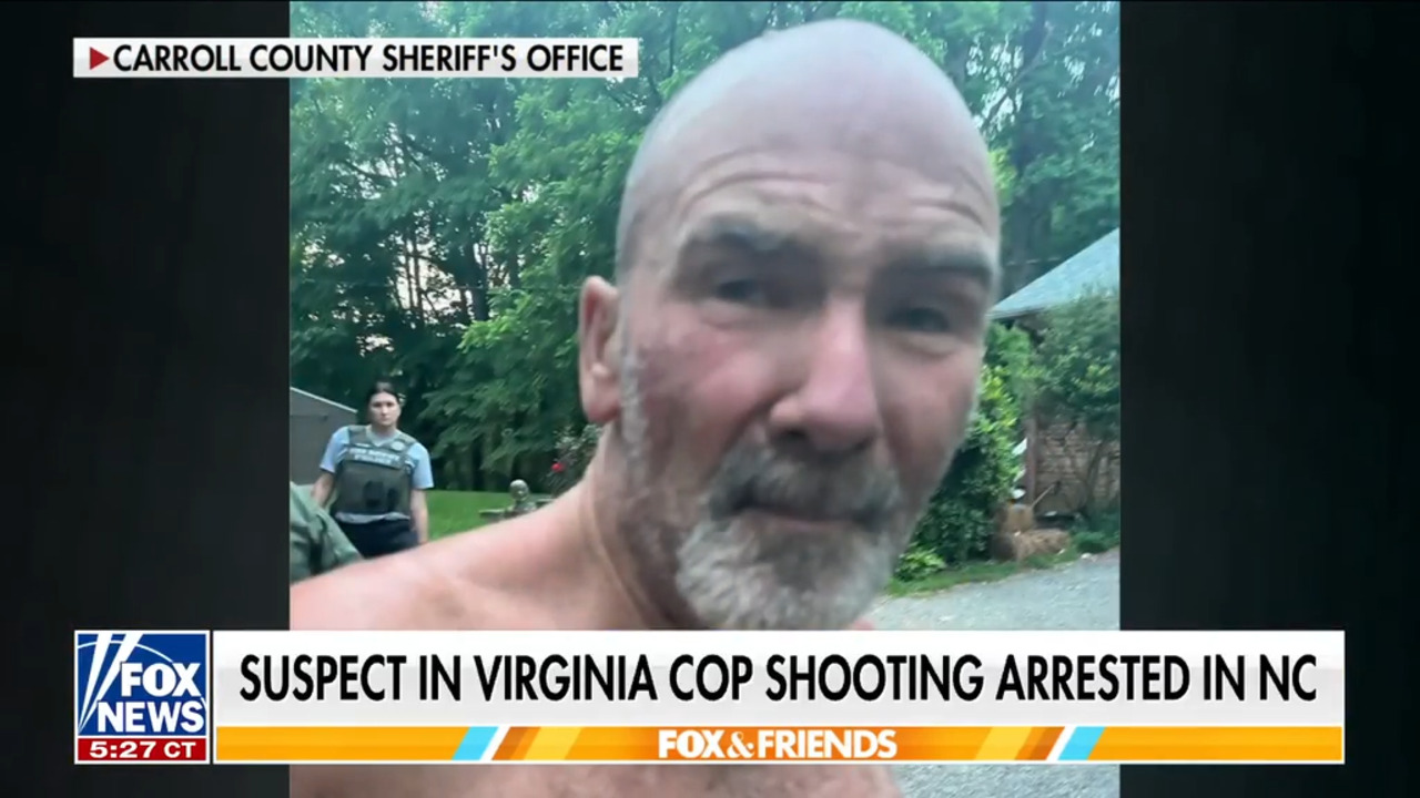 Suspect arrested in Virginia sheriff's deputy shooting after two-day ...