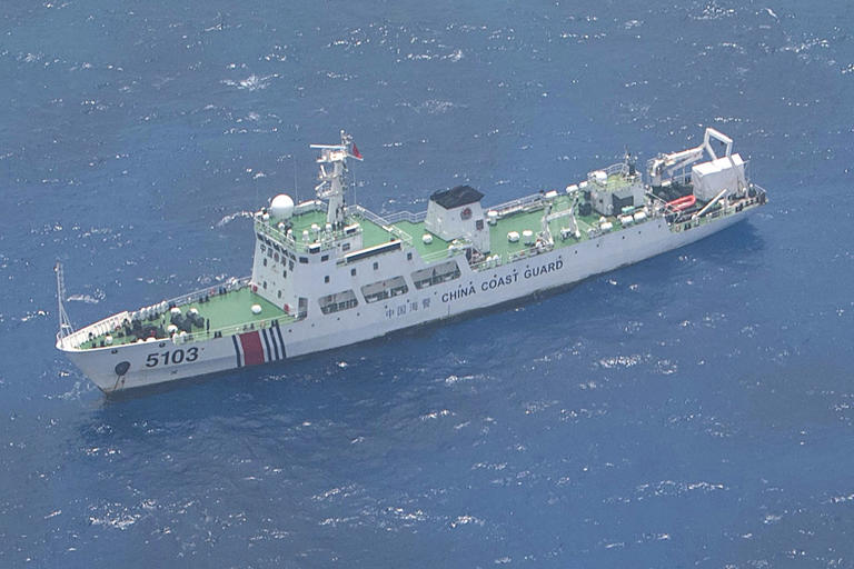 China sends muscular coast guard to mark maritime territory