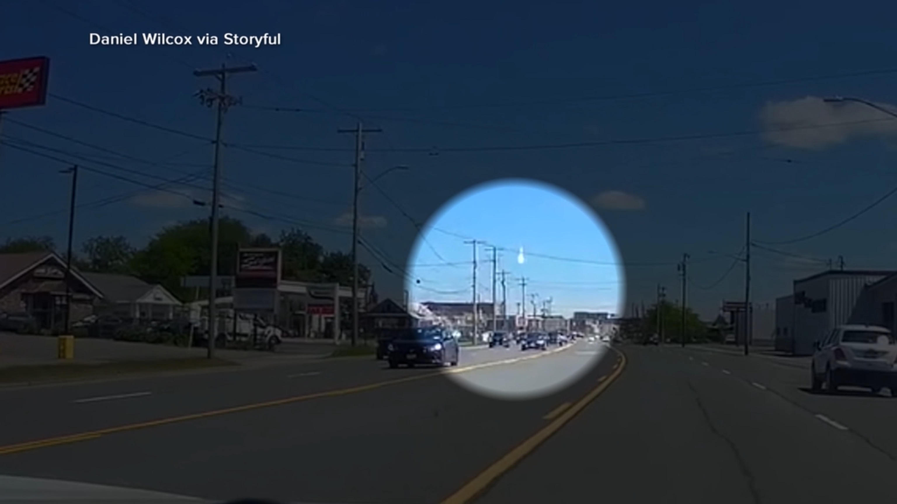 New video shows a meteor streaking across sky as sonic boom startles ...