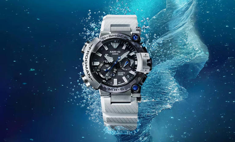 G-Shock Frogman MRG-BF1000EB-1A : une montre anniversaire alliant ...