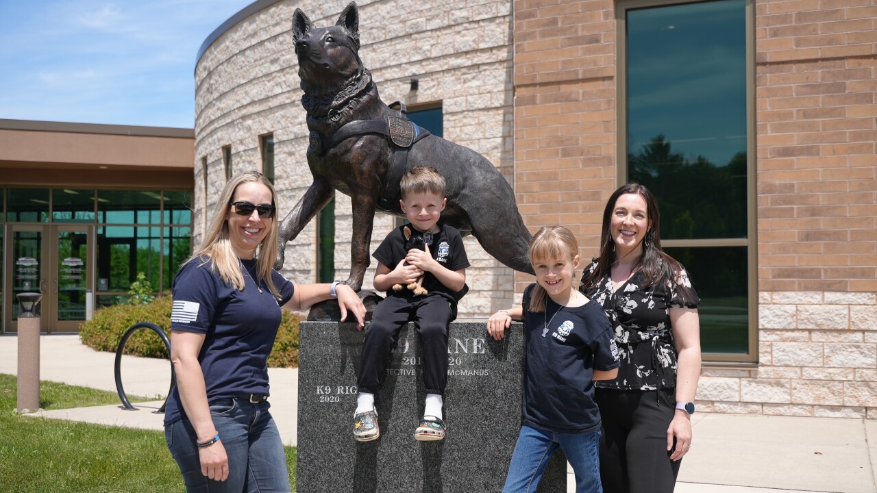 Two years later, St. Francis K-9 Bane’s legacy still leaves its pawprint
