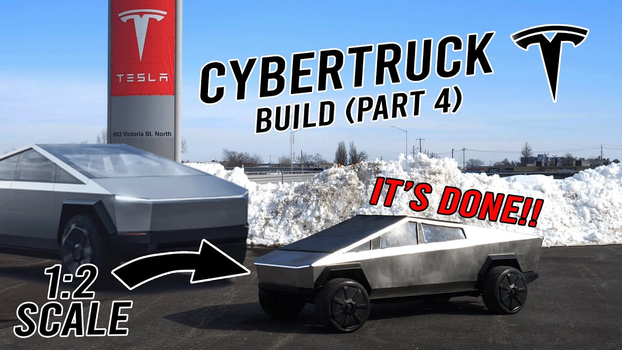 Part 4: The Cybertruck is complete – full reveal!