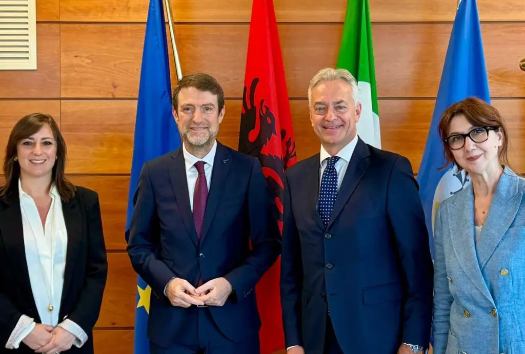Gallo riceve il ministro per l’Europa dell’Albania Ferit Hoxha