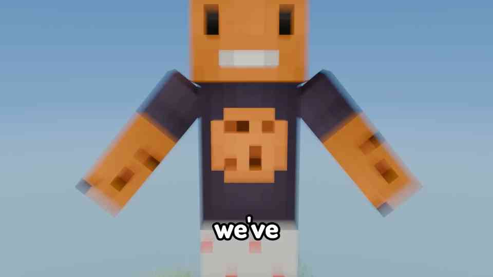 I reached the end in one block Minecraft