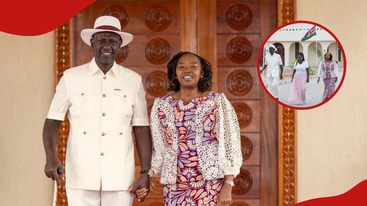 William Ruto, wife Rachel step out with lastborn child Nadia for ...