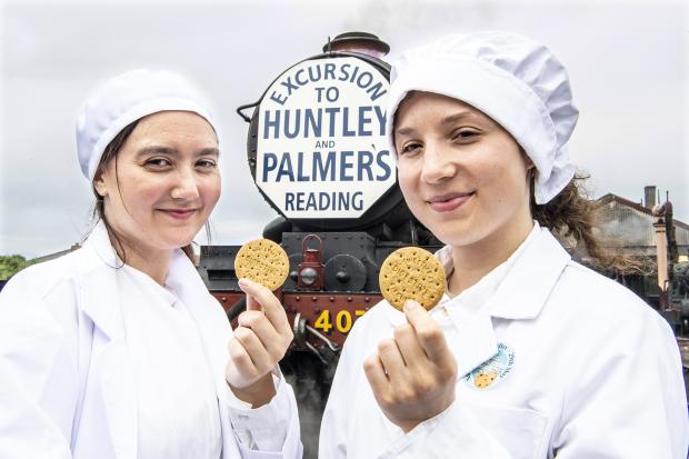Railway centre visitors enjoy biscuit-themed activities