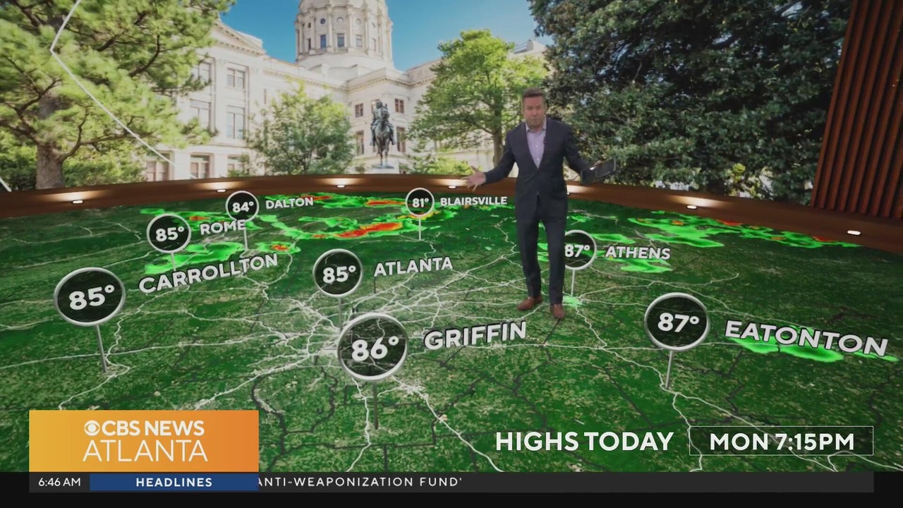 Metro Atlanta weather: Lower rain chances this week, but a few strong ...