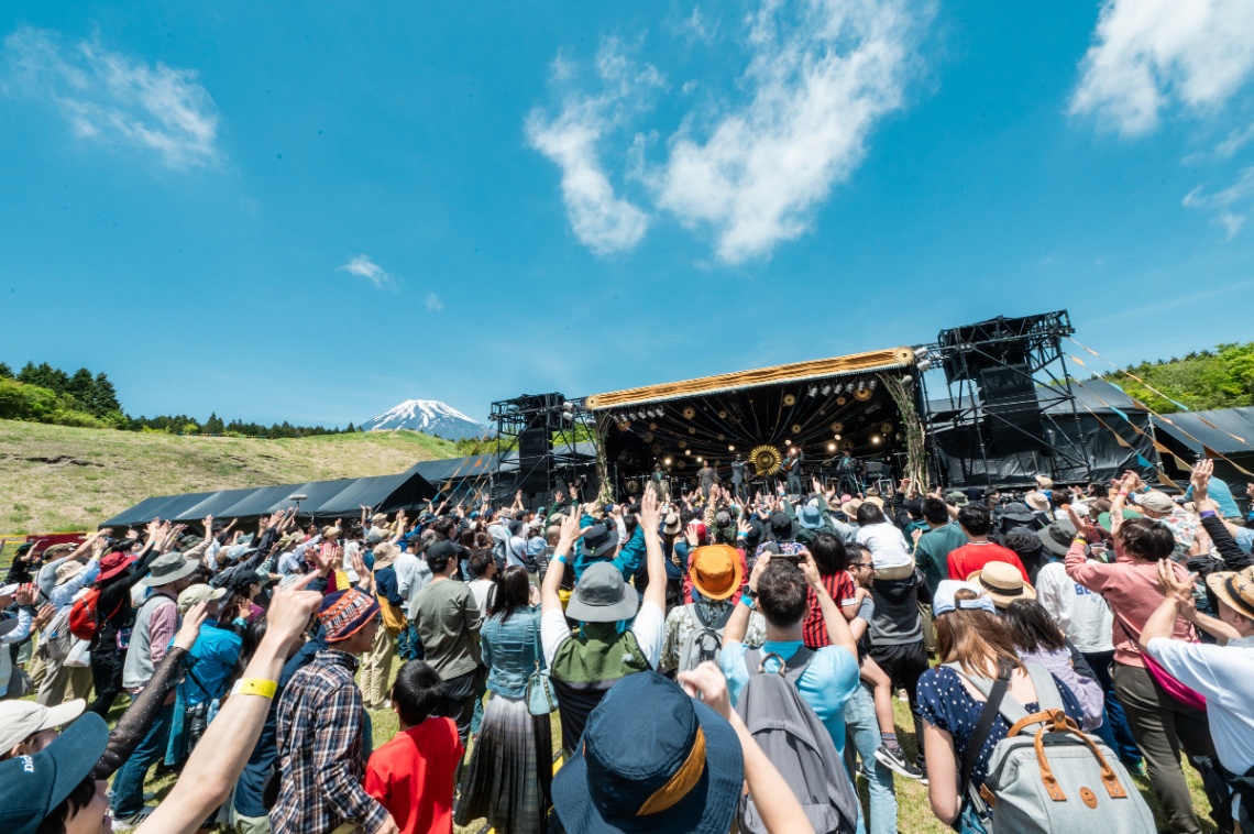 FUJI＆SUN：今週末のキャンプインフェスをWOWOWで放送・配信へ