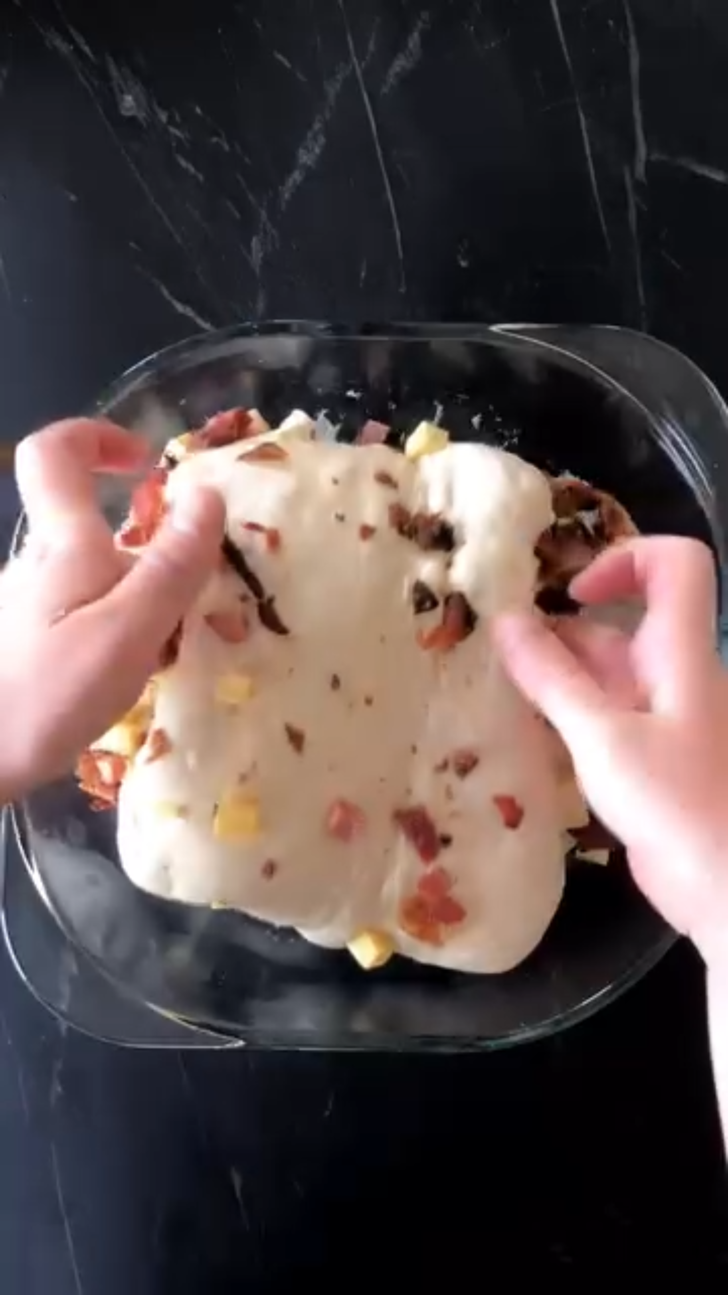 Homemade bacon cheddar loaf with a bakery style twist