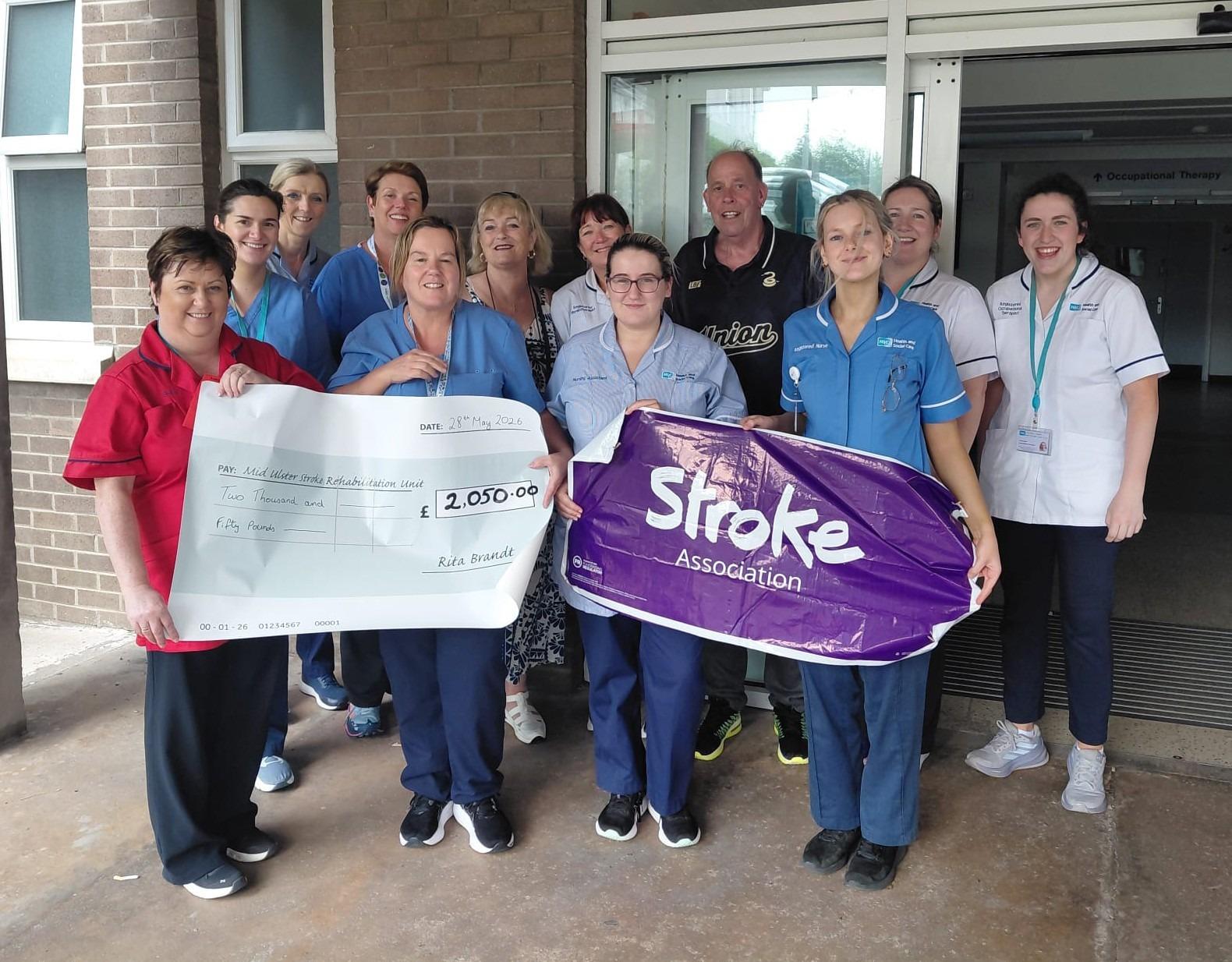 In pictures: Mid Ulster woman recovering from a stroke holds coffee ...