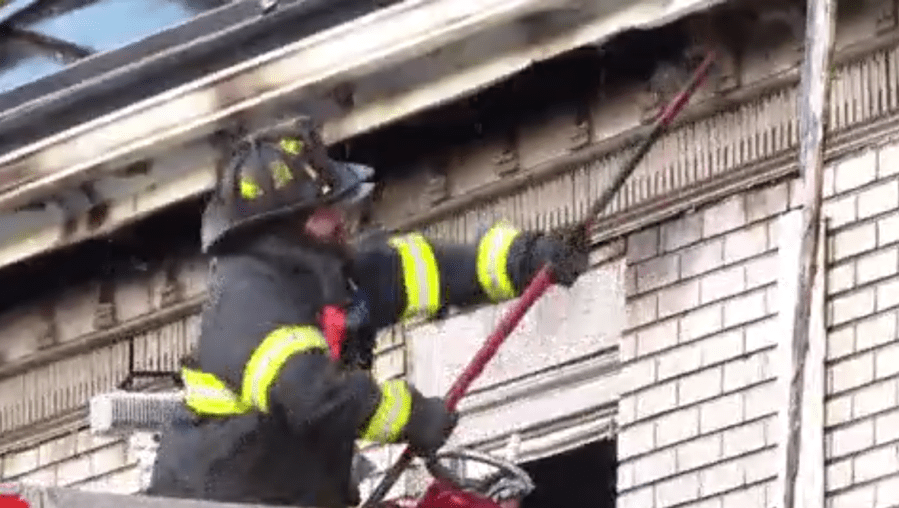 Crews on scene of 3-alarm bar fire in Lebanon