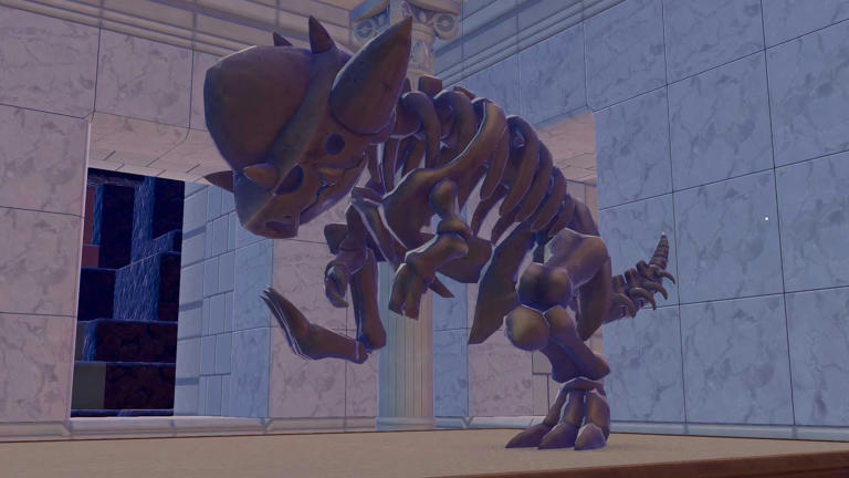 Pokopia player finds creative use for fossils