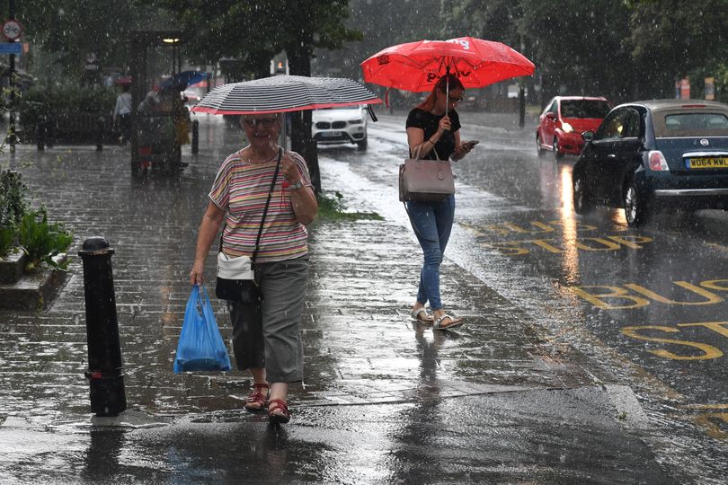 Rain forecast across Surrey this week after end of sweltering May