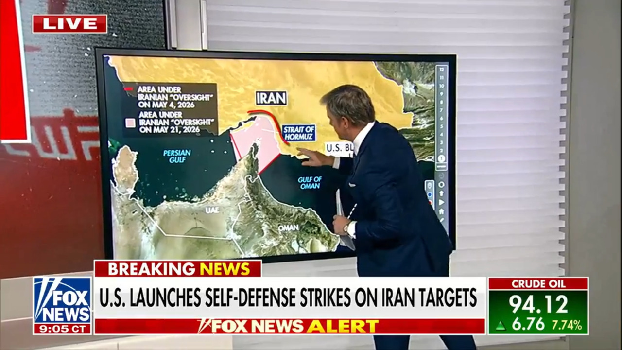 Bill Hemmer details US self-defense strikes on Iran targets
