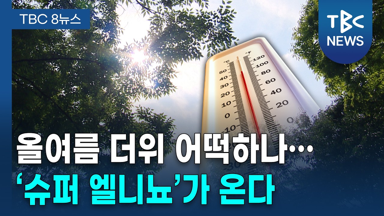 해수 온도 상승에 엘리뇨까지... 역대급 폭염 오나ㅣTBC뉴스