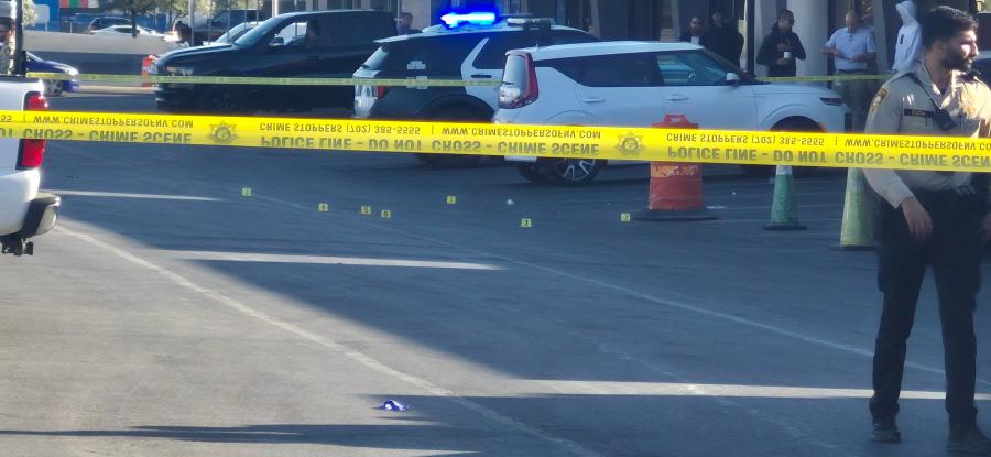 Person killed, suspect detained after shooting near Maryland, Flamingo