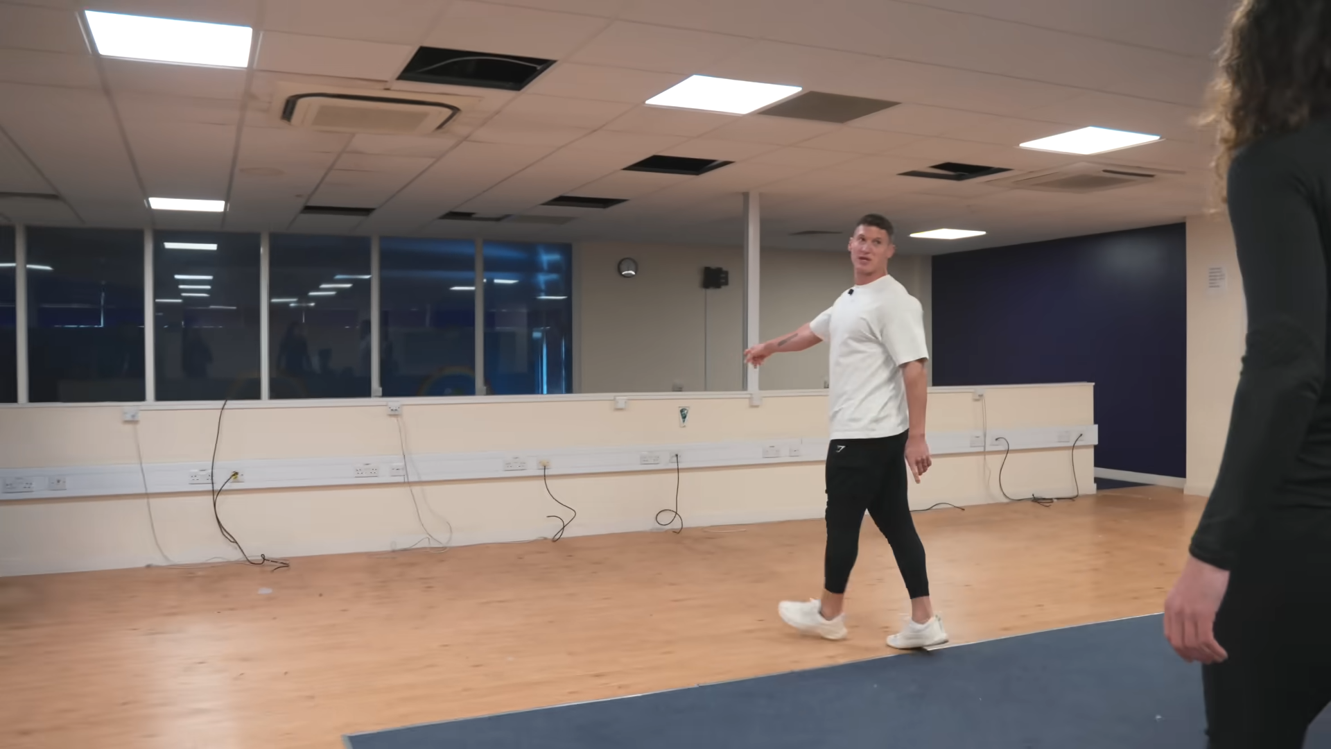 His local gym was being closed down so he decided to rebuild it