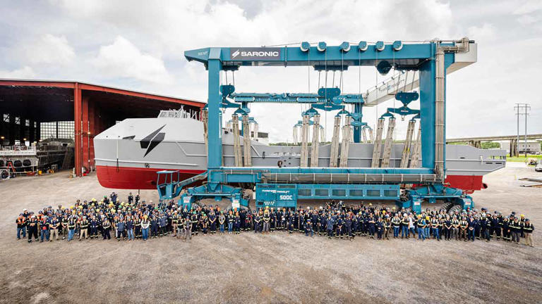 Saronic launches first autonomous Marauder vessel for military and ...