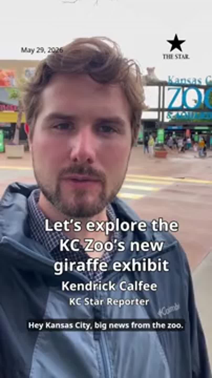 Explore the new KC Zoo giraffe exhibit