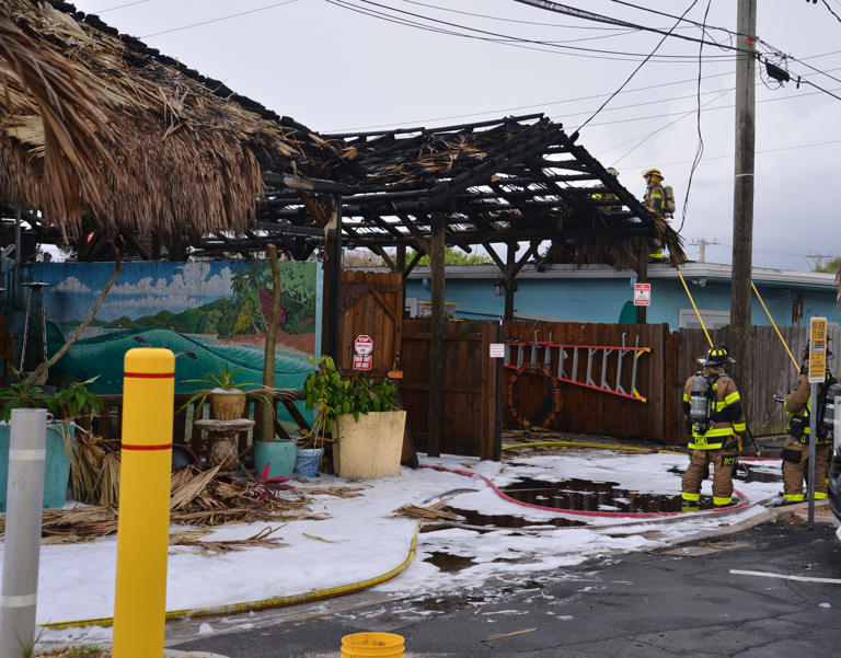 Photos reveal severe damage from fire at popular Florida restaurant
