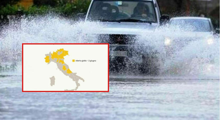 Maltempo, domani scatta l'allerta meteo in 8 regioni per forti ...