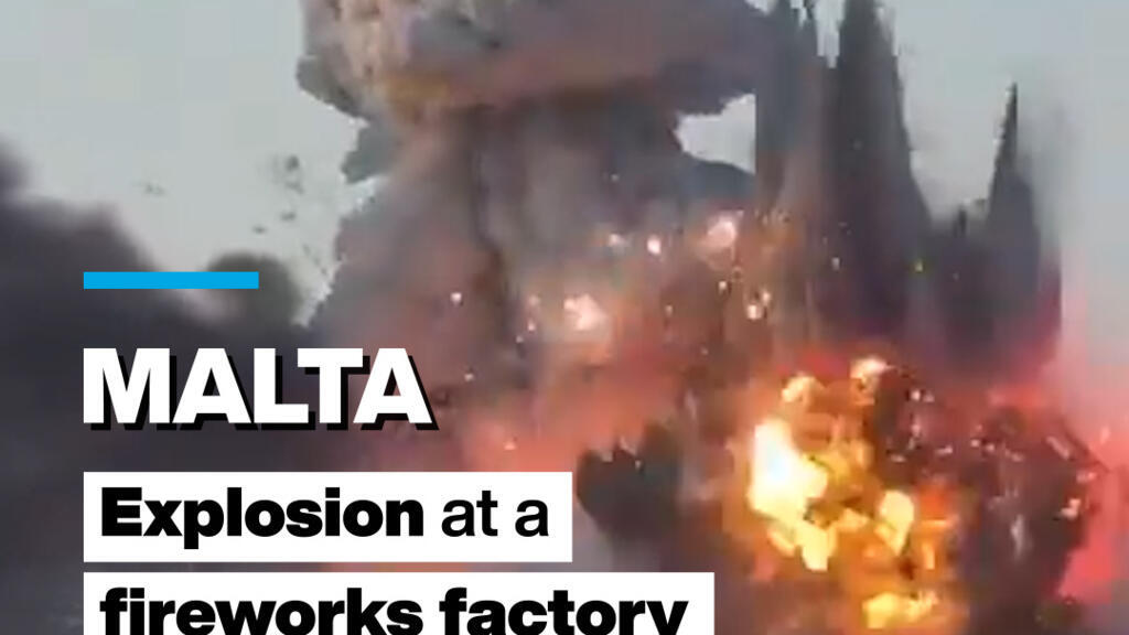 Malta: Explosion at a fireworks factory