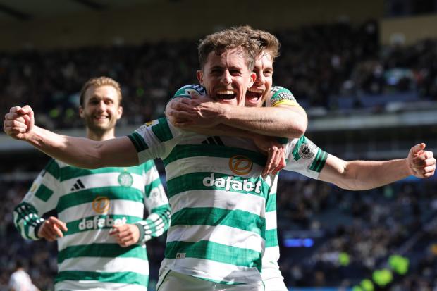 Celtic star Luke McCowan marries long-term partner Erin in stunning wedding