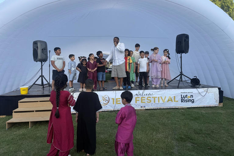 In pictures: Thousands celebrate Eid al-Adha in Luton