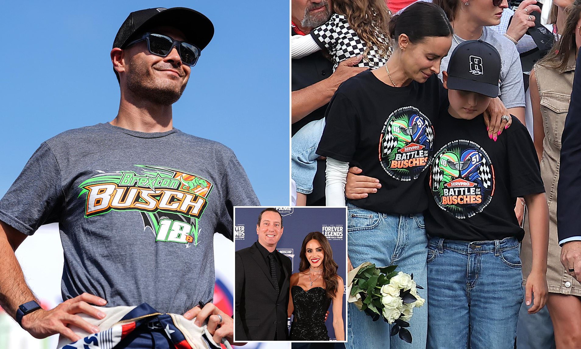 The Kyle Busch tribute that made his grieving son Brexton and widow ...