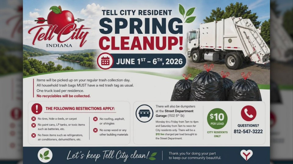 Tell City spring cleanup begins