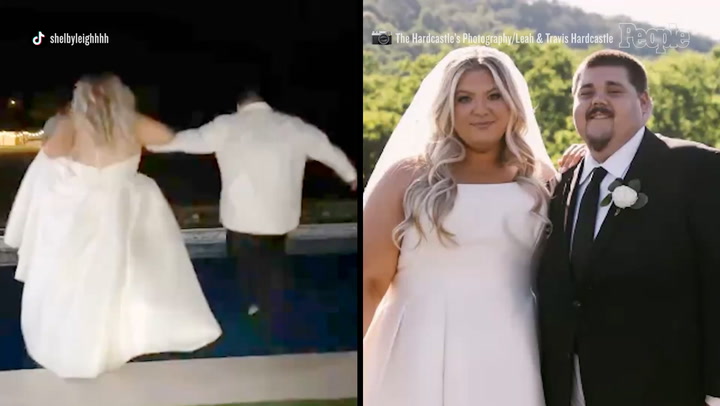 Bride issues warning to couples after wedding tradition nearly ended in ...