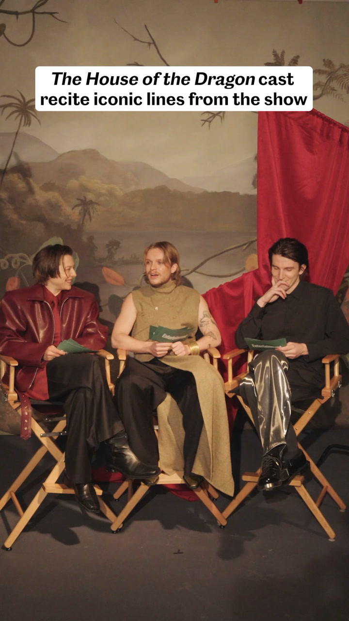 The 'House of the Dragon' cast recite iconic lines from the show