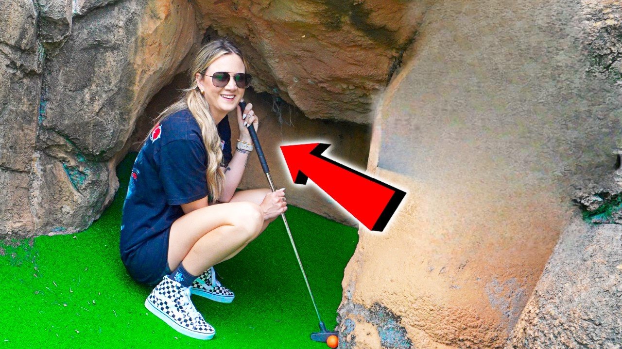The Lost Caverns mega mini golf tournament! - Holes 1-3