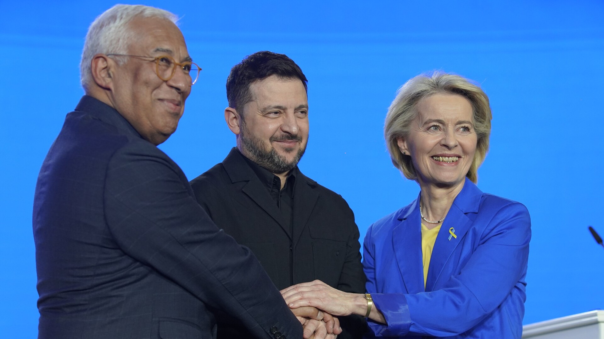 Die Ukraine könnte schon am 15. Juni den nächsten Schritt in Richtung ...