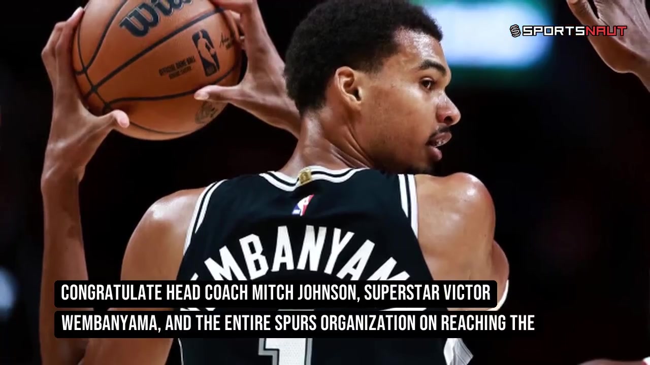 Magic Johnson praises Victor Wembanyama, Spurs after Game 7 win over ...