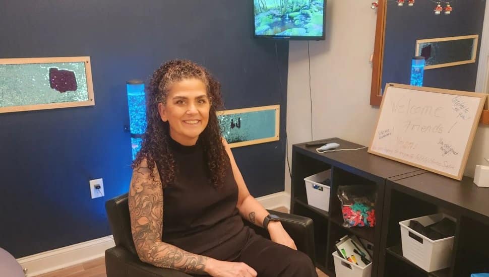 This West Chester salon created a calming space for clients with ...