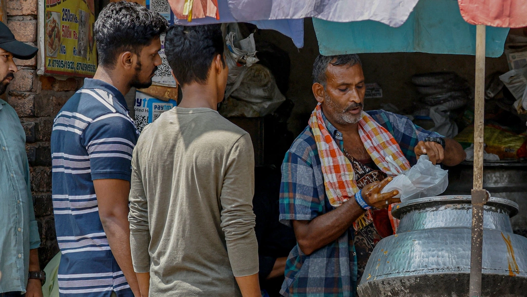 Chole bhature pizza sparks online debate and humour