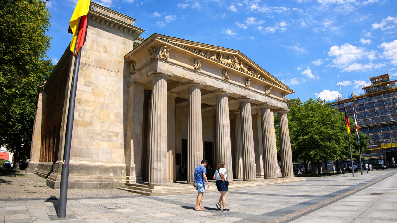 Walking through Berlin’s iconic Brandenburg Gate district (4K)