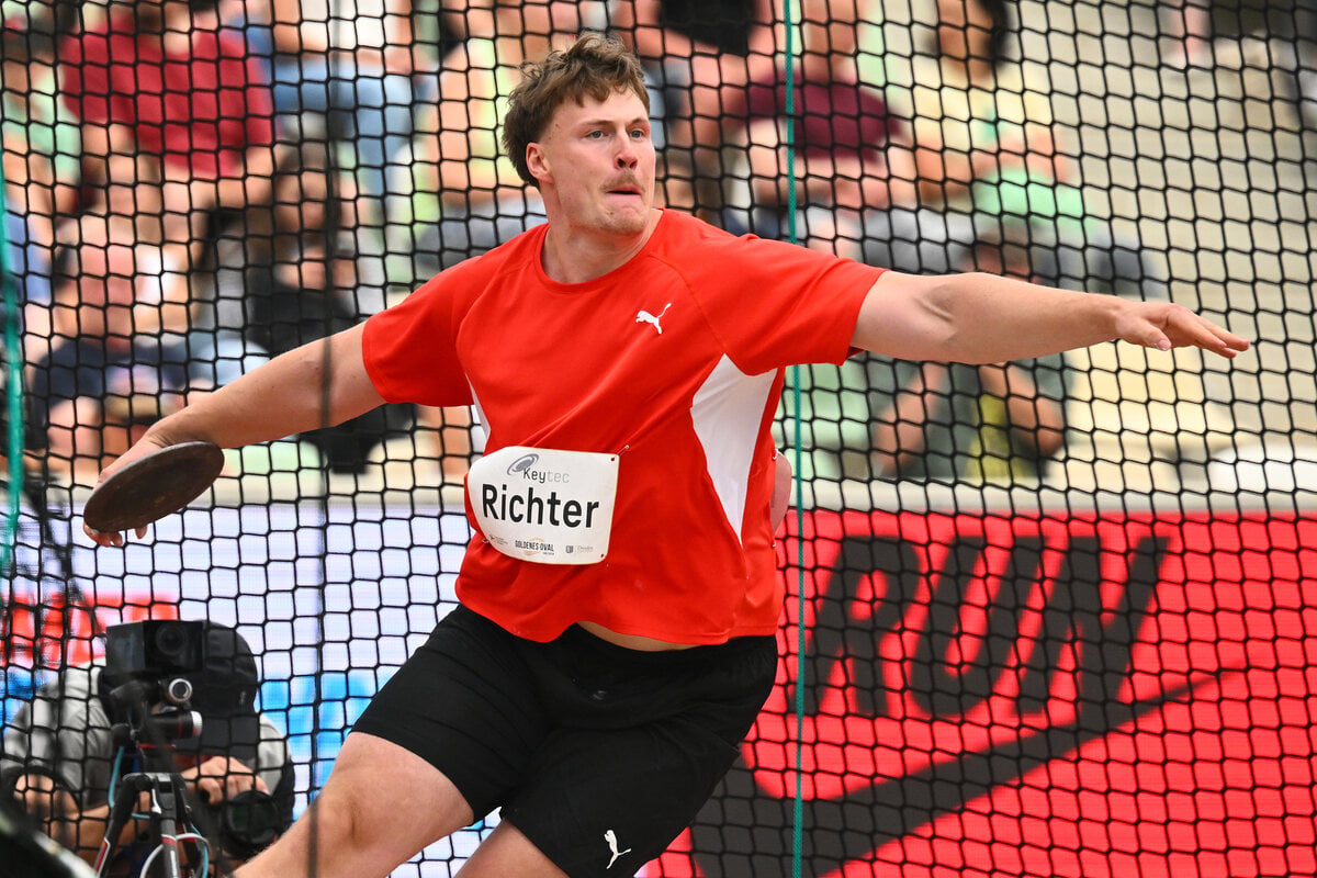 Dritter Platz beim Goldenen Oval: Darum ist Diskus-Ass Richter trotzdem ...