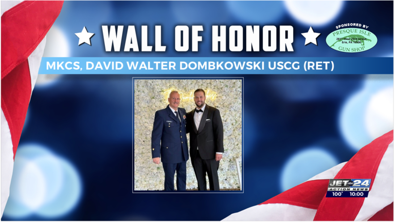 Wall of honor: MKCS David Walter Dombkowski, USCG (retired)
